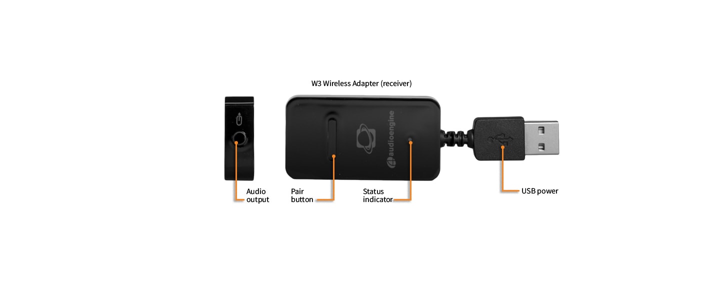 W3R Add-on Receiver for W3 — Audioengine